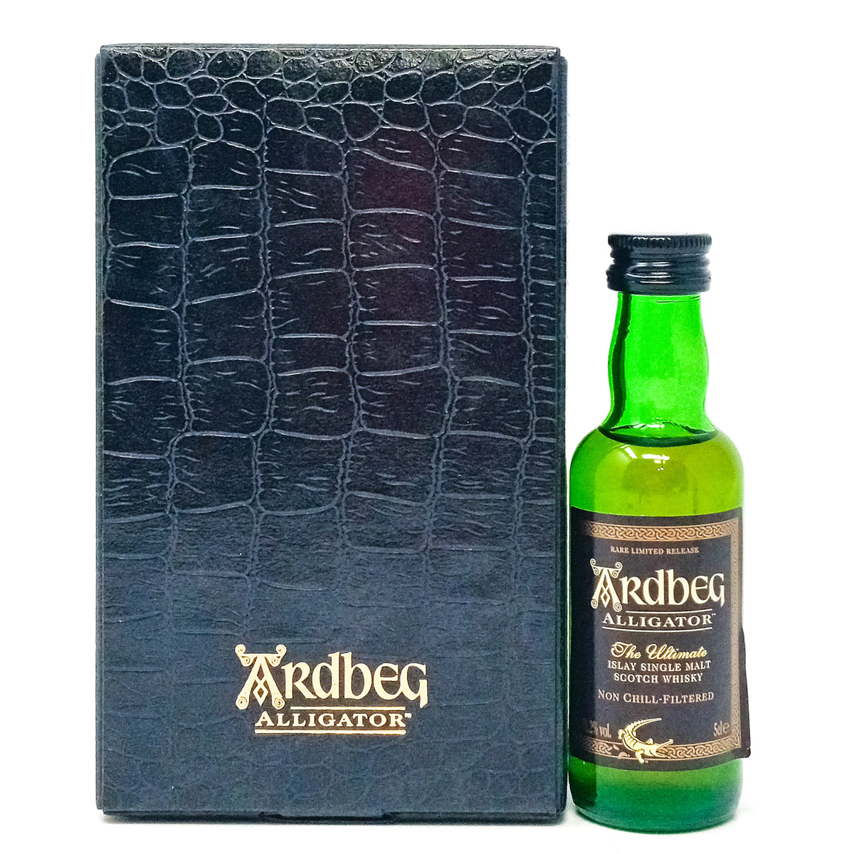 Ardbeg Alligator Single Malt Scotch Whisky, Miniature, 5cl, 51.2% ABV