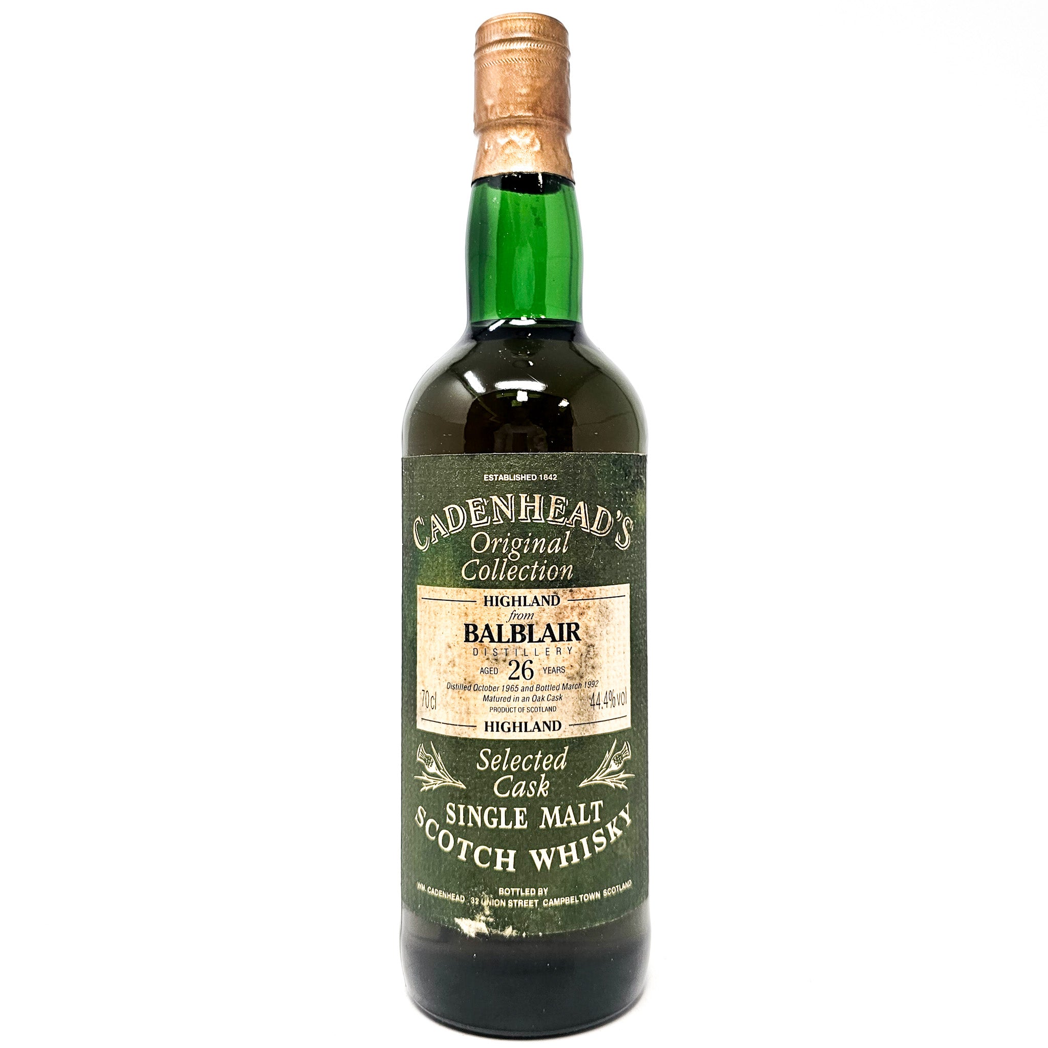 Cadenhead's — Old and Rare Whisky