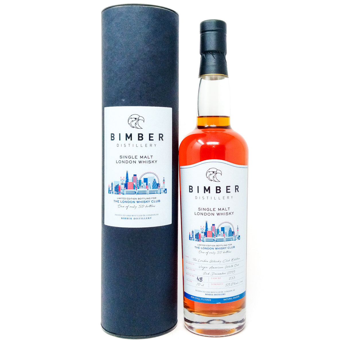 Bimber Single Virgin Cask #33 London Whisky Club Single Malt London Wh