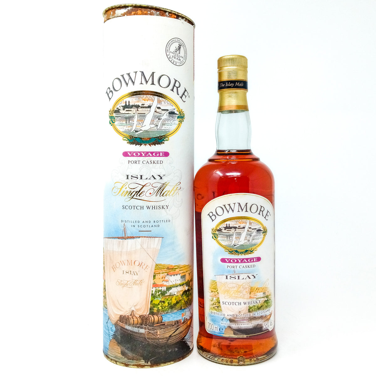 Bowmore Voyage Port Casked Single Malt Scotch Whisky, 70cl, 56% ABV
