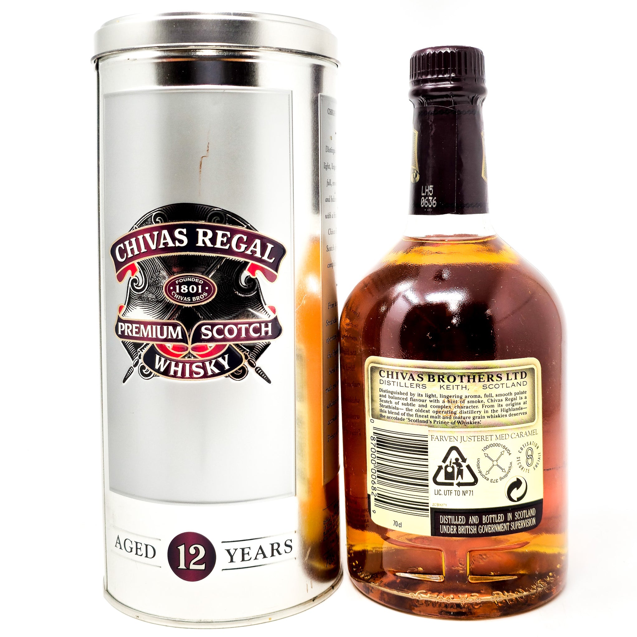 Chivas Regal 12 Year Old Blended Scotch – Old & Rare Whisky