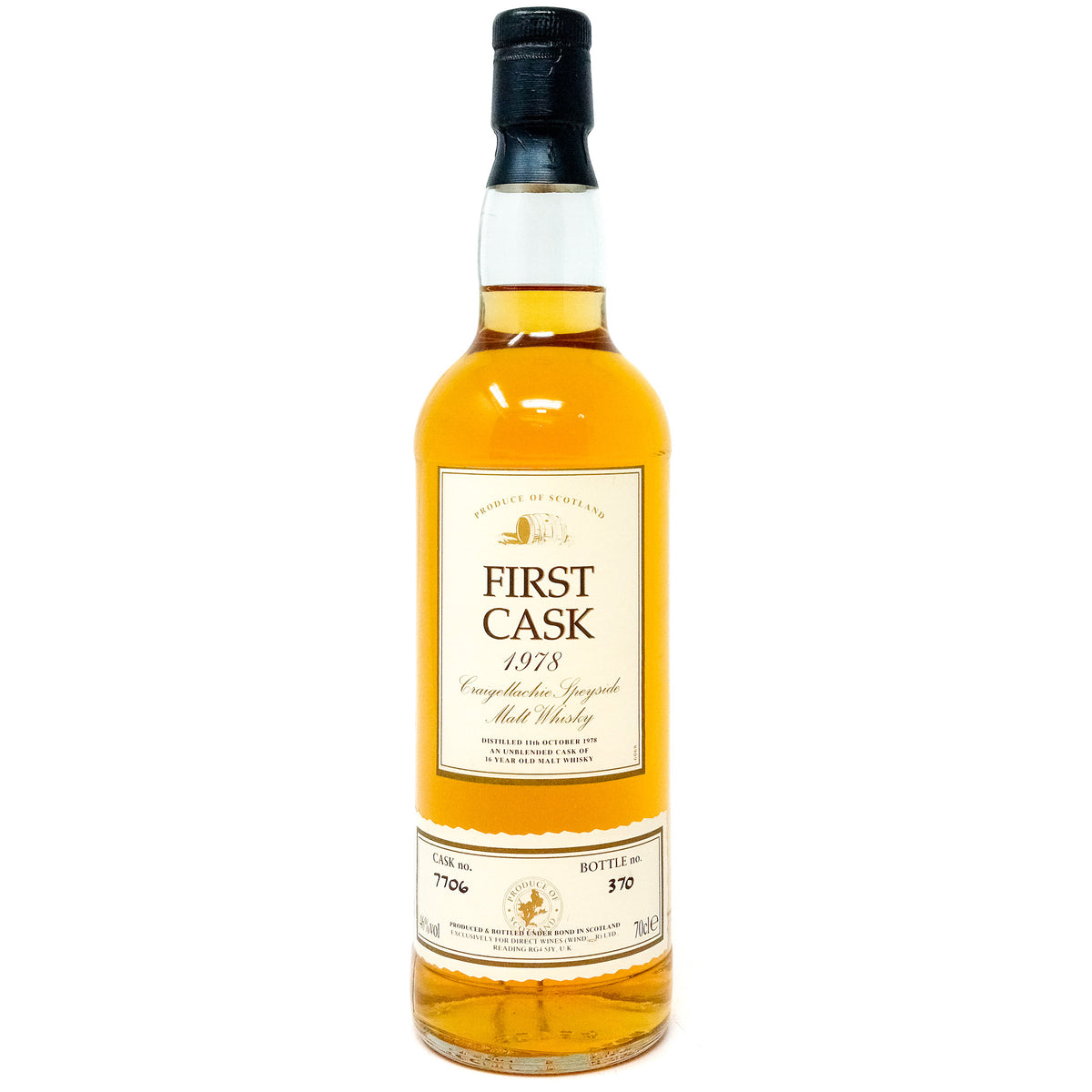 Craigellachie 1978 16 Year Old First Cask Single Malt Scotch Whisky, 7