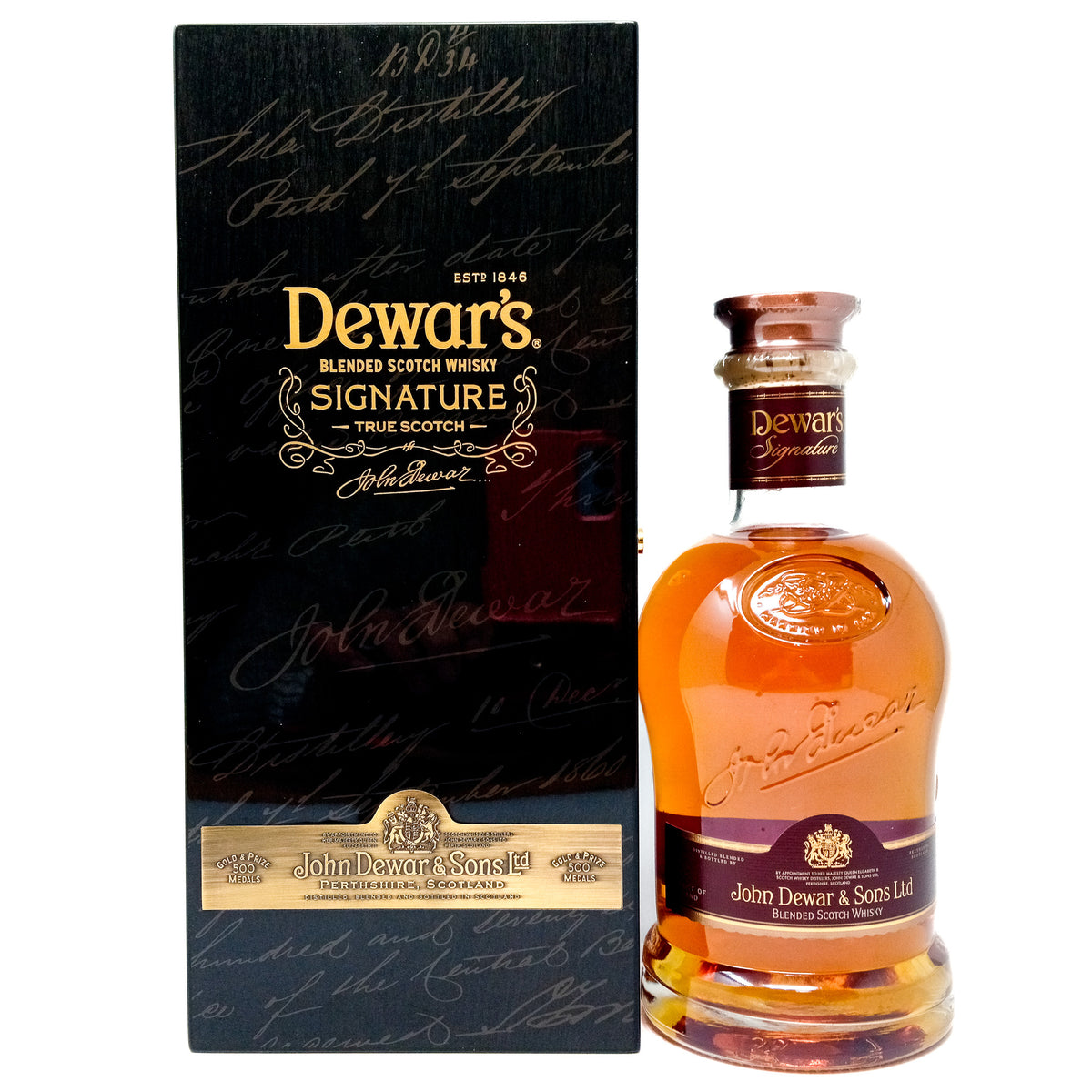 Dewar's Signature Blended Scotch Whisky, 70cl, 43% ABV