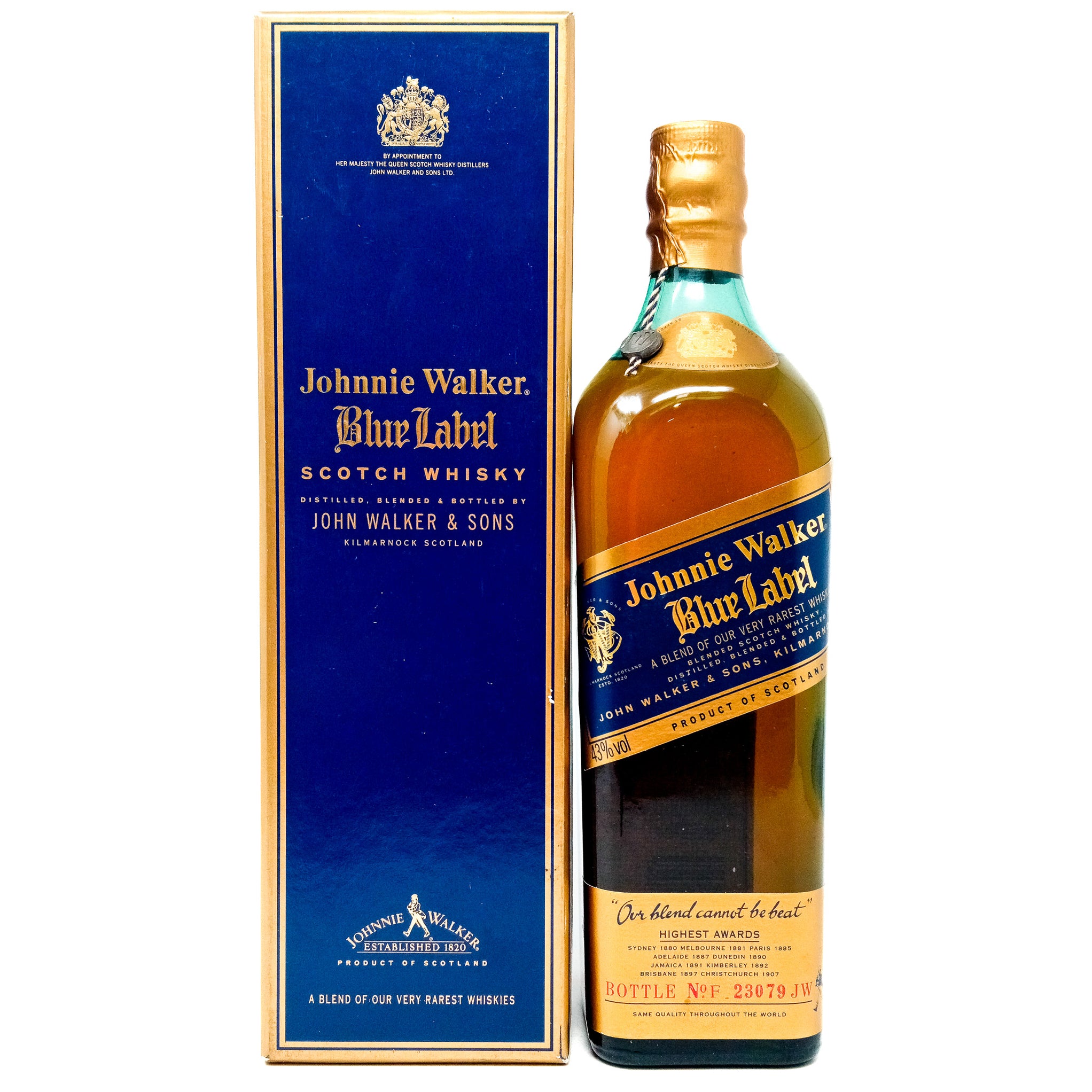 Johnnie Walker Blue Label - Exclusive Blend | Old and Rare Whisky