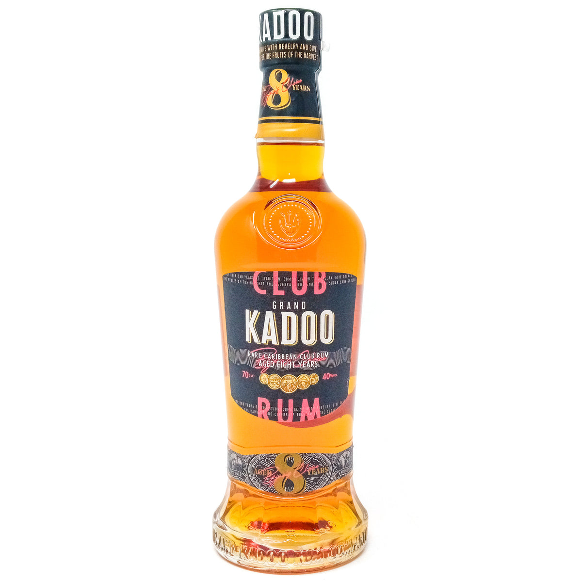 Grand Kadoo 8 Year Old Rum, 70cl, 43% ABV