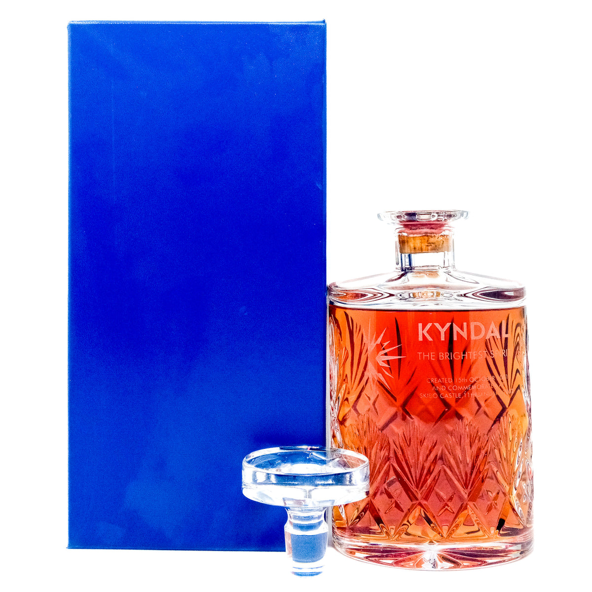 Dalmore Kyndal Spirits The Brightest Star Glencairn Crystal Decanter S