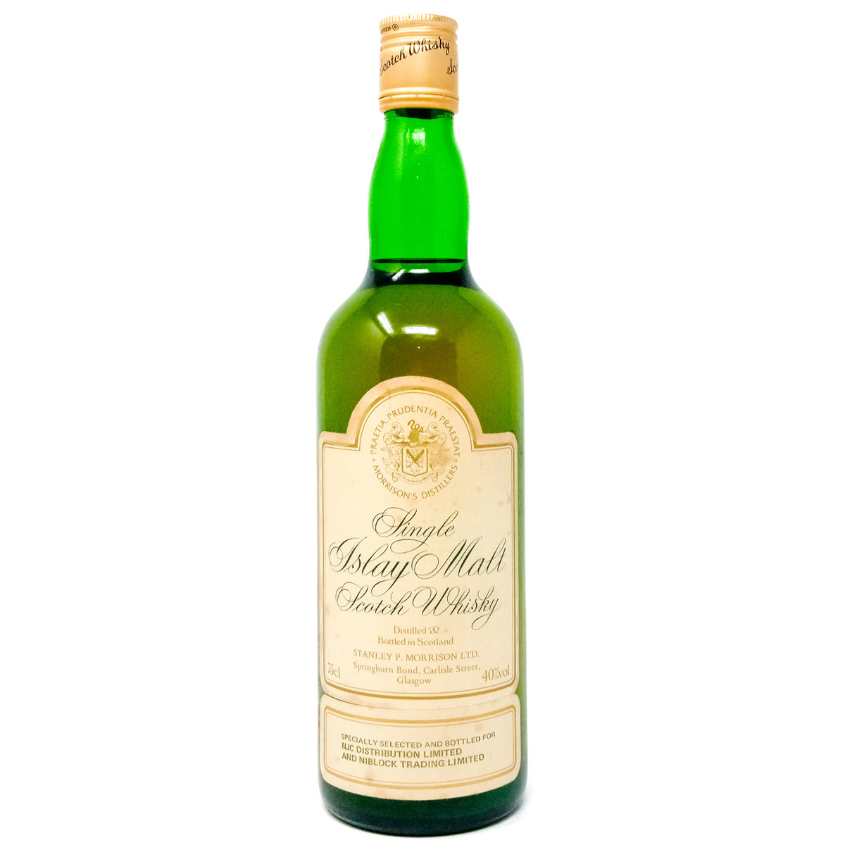 Islay Single Malt Stanley P. Morrison Single Malt Scotch Whisky, 75cl,