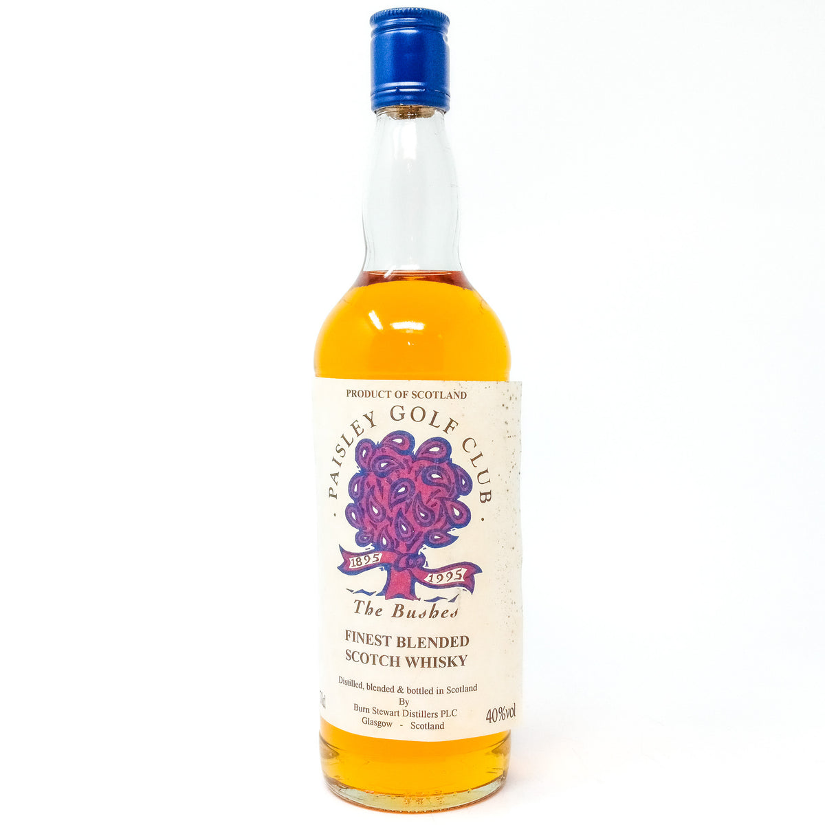 Paisley Golf Club The Bushes Centenary Blended Scotch Whisky, 70cl, 40