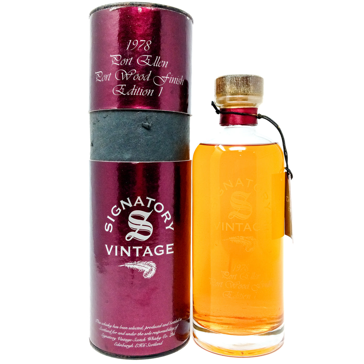 Port Ellen 1978 Signatory Vintage Port Wood Finish Edition 1 Single Ma