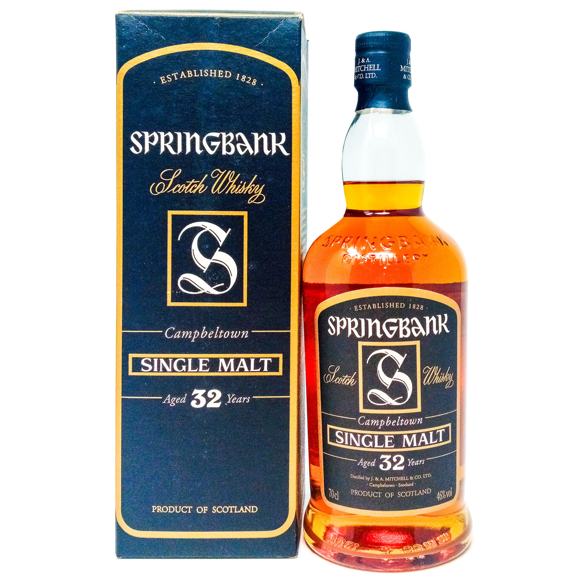 Springbank 32 Years Old Single Malt Scotch Whisky, 70cl, 46% ABV