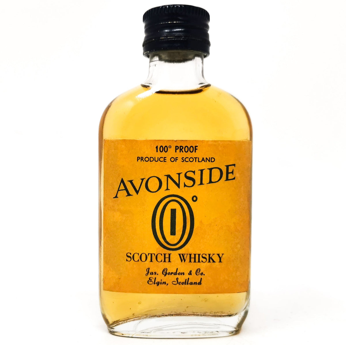 Avonside 100 Proof Scotch Whisky Miniature 5cl | Old and Rare