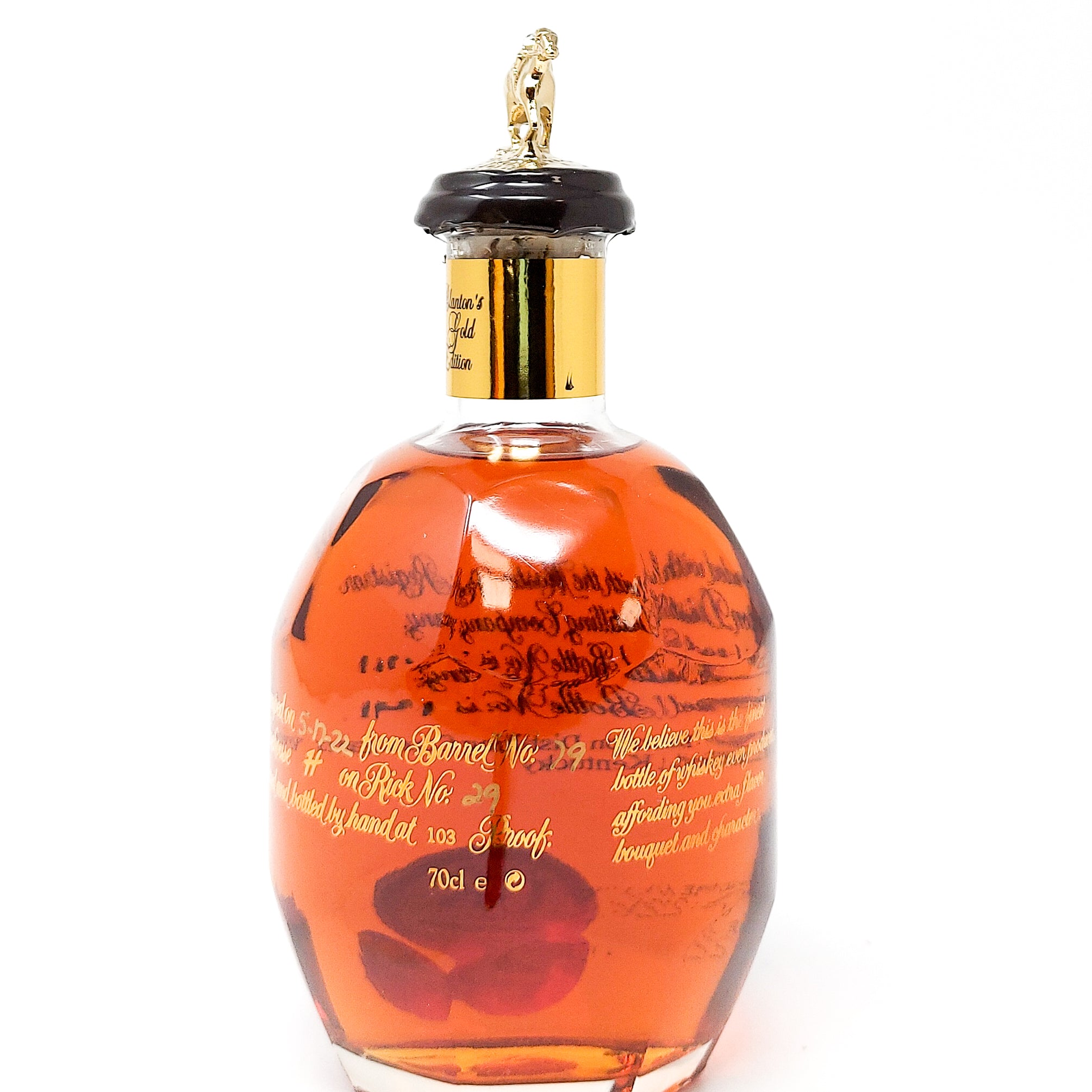 Blanton's Gold 2022 – Limited Single Barrel Bourbon