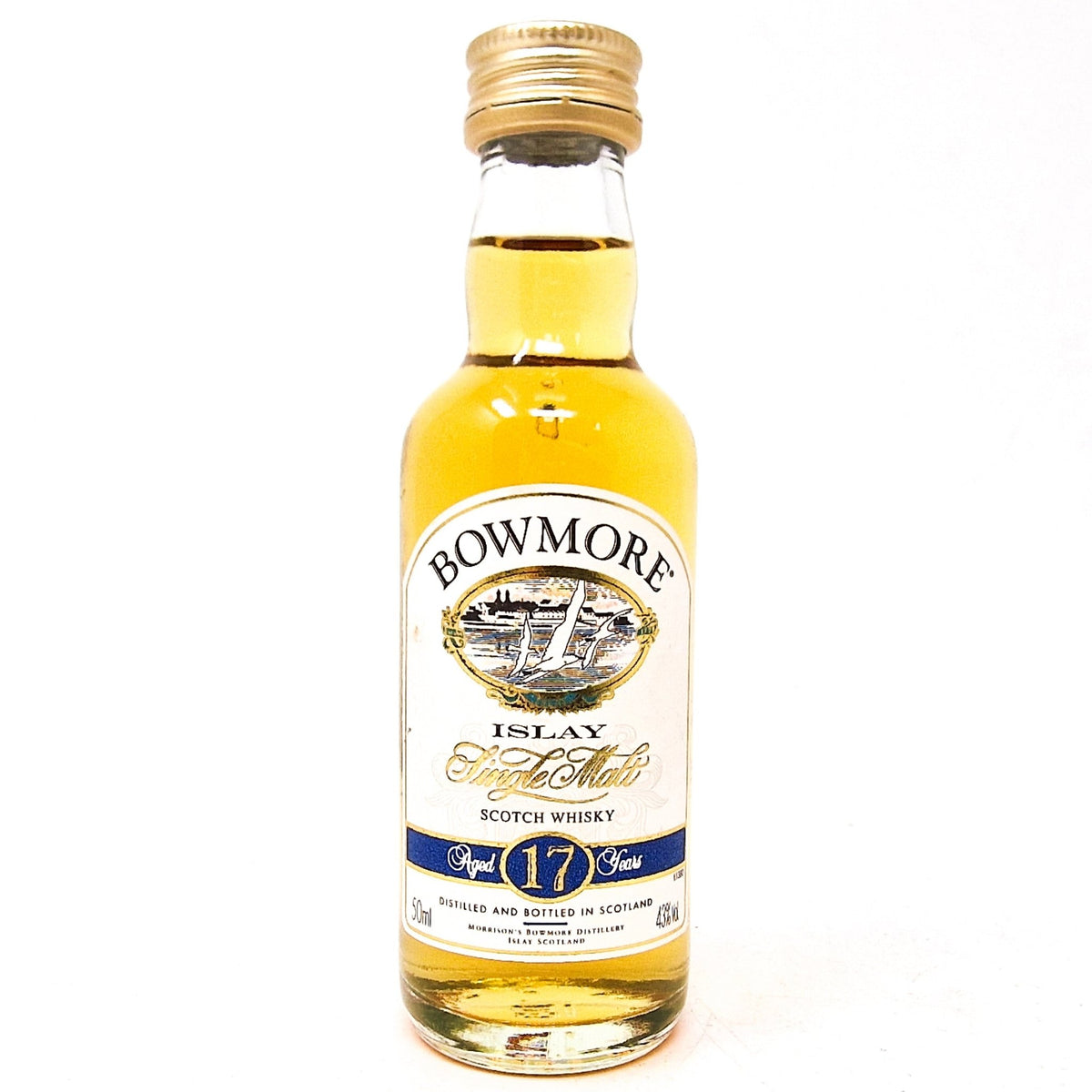 Bowmore 17 Yr Old Miniature – 5cl, 43% ABV