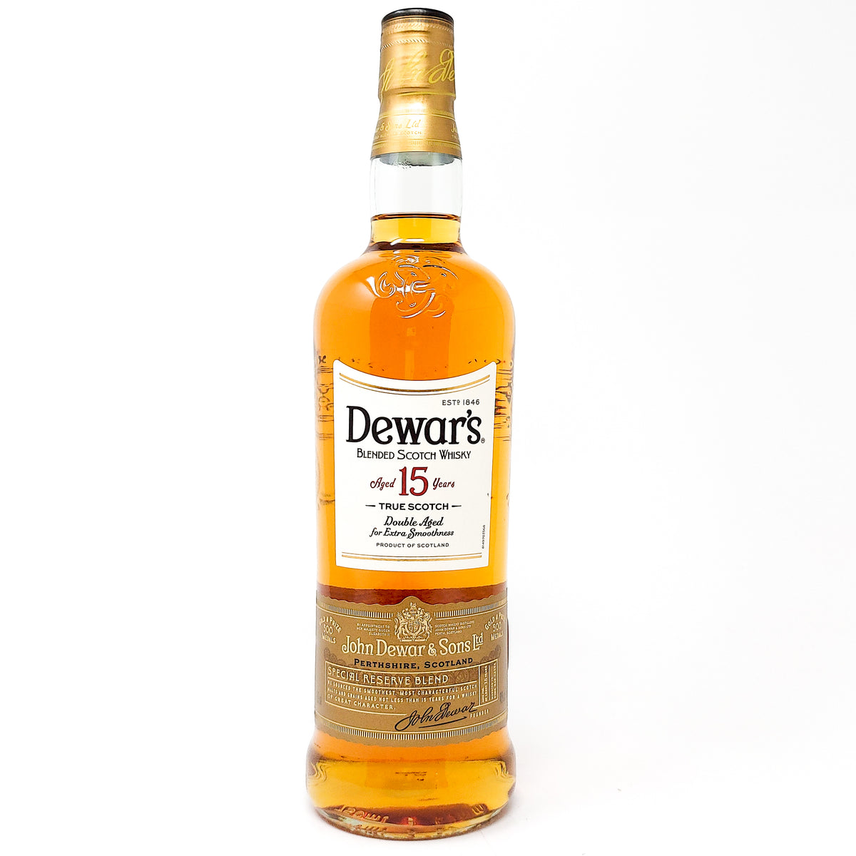 Dewar's 15 Year Old Blended Scotch Whisky, 75cl, 40% — Old and Rare Whisky