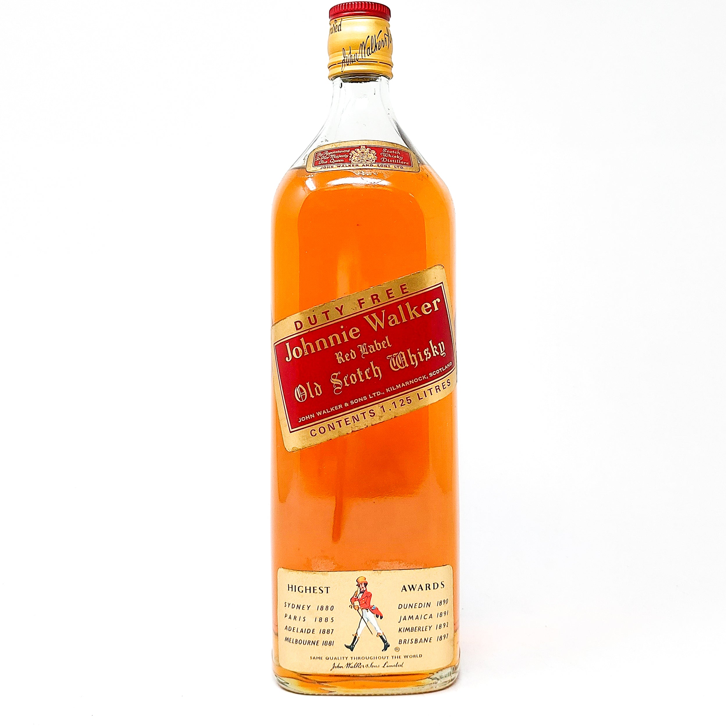 Johnnie Walker Red Label Blended Scotch Whisky, 1.125L, 43% ABV