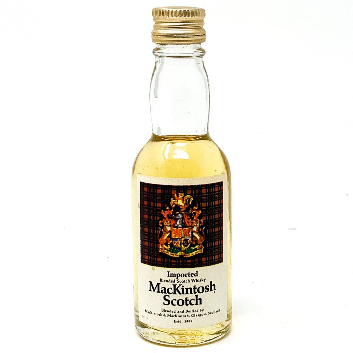MacKintosh Blended Scotch Miniatures | Old and Rare Whisky