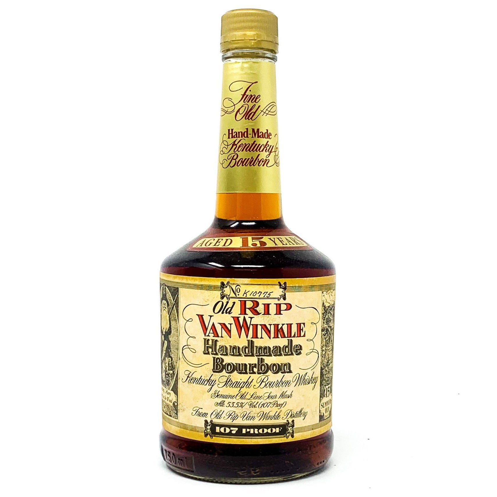 Old Rip Van Winkle 15 Year Old 107 Proof Bourbon Whiskey, 75cl, 53.5%