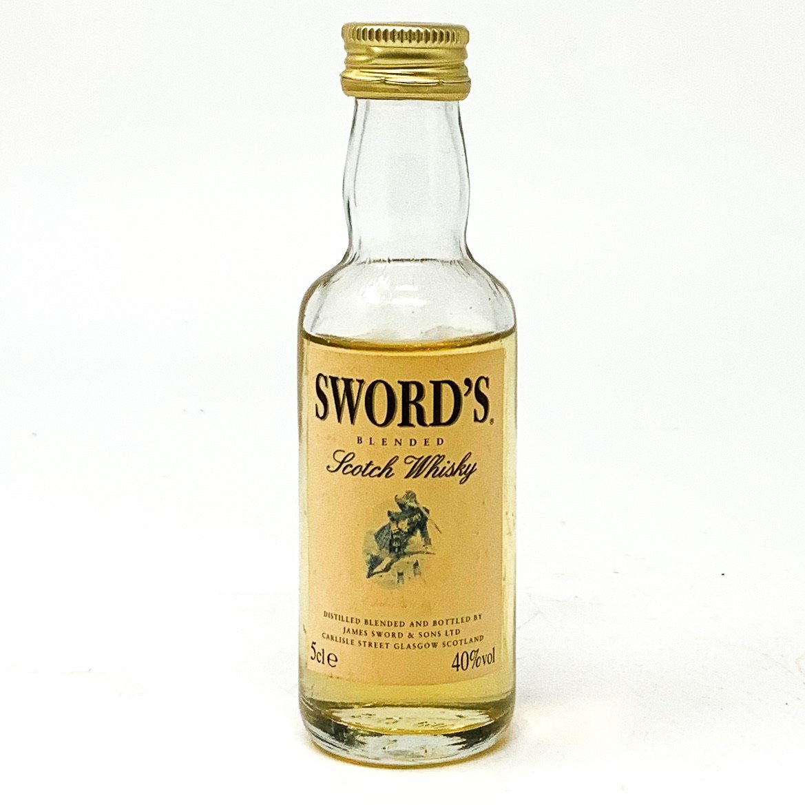 Collectible Swords Blended Scotch Whisky Miniature 5cl, 40% ABV | Old ...