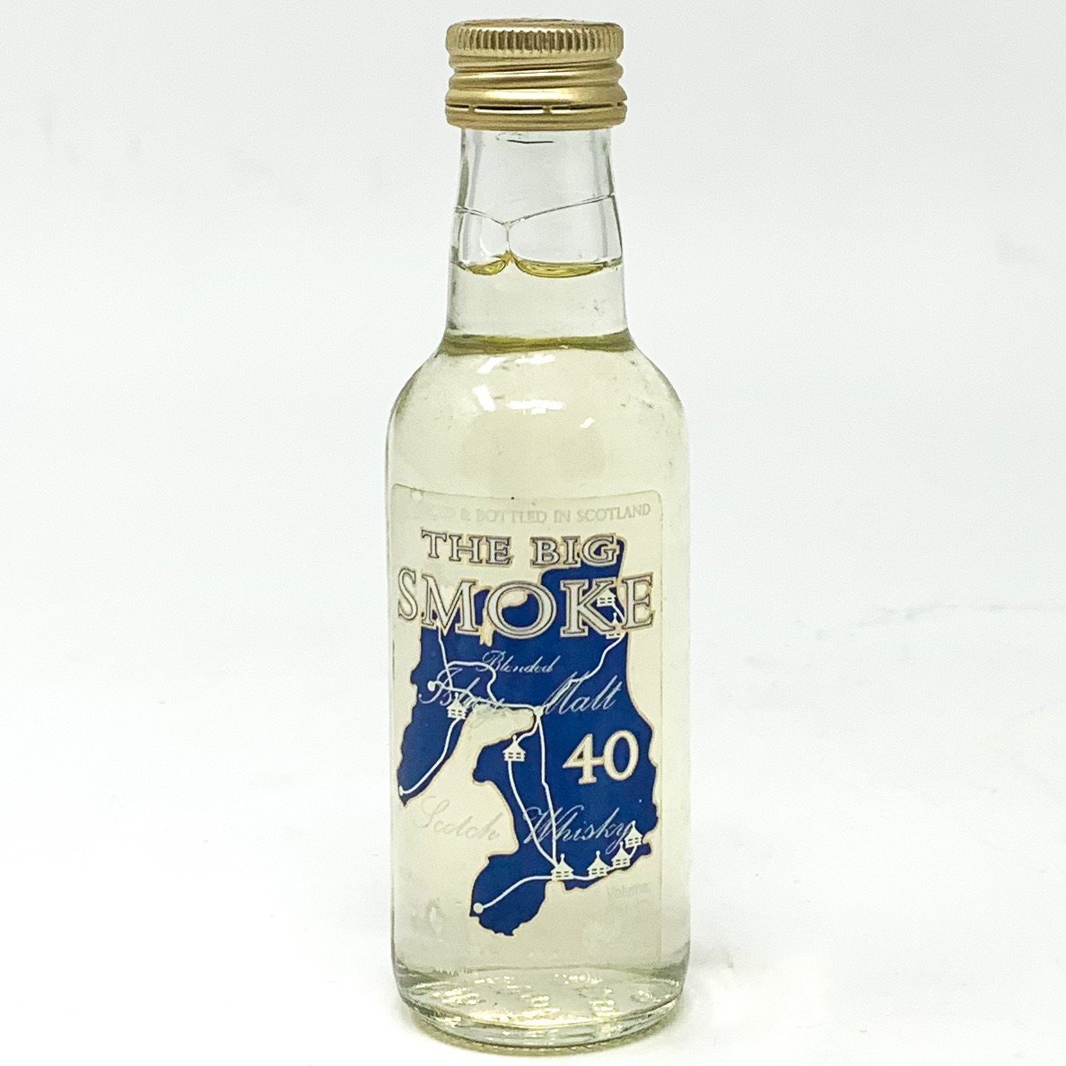 The Big Smoke Blended Scotch Miniature | Old and Rare