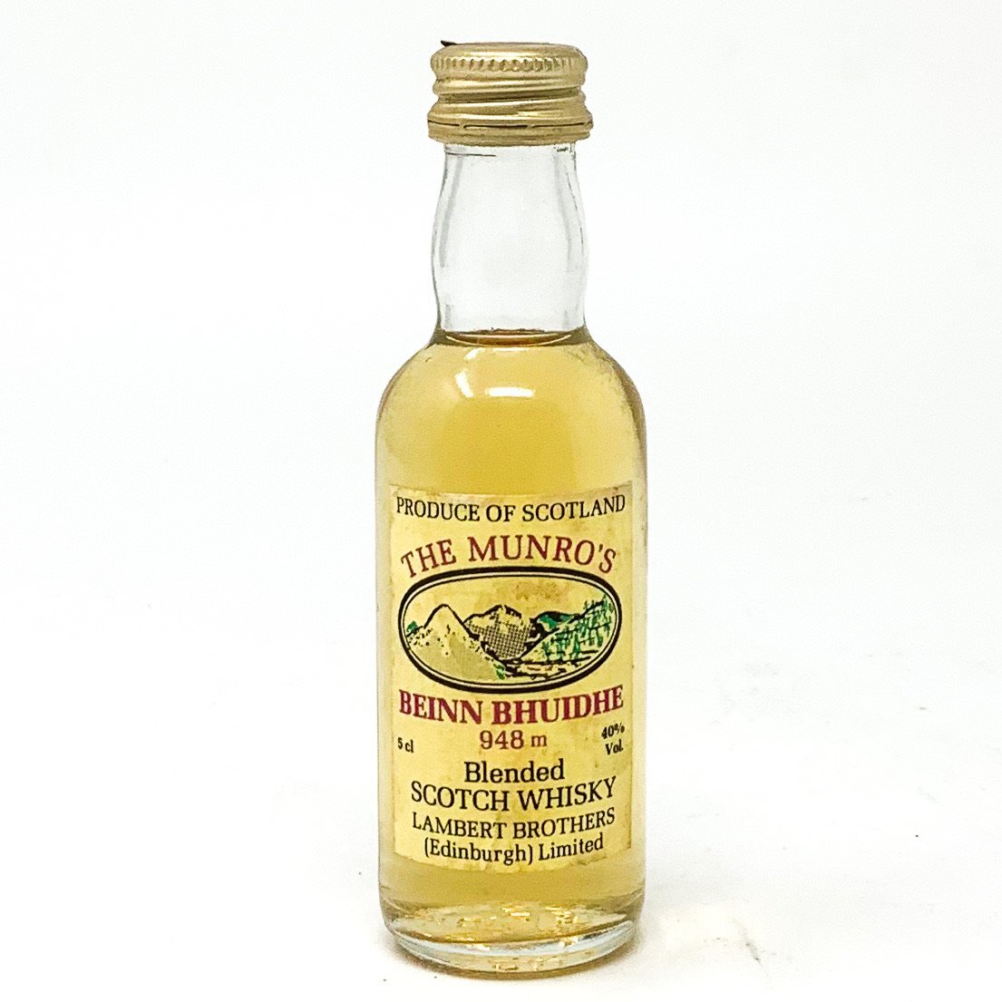 The Munro's 'Beinn Bhuidhe' 5cl Single Malt Scotch Whisky