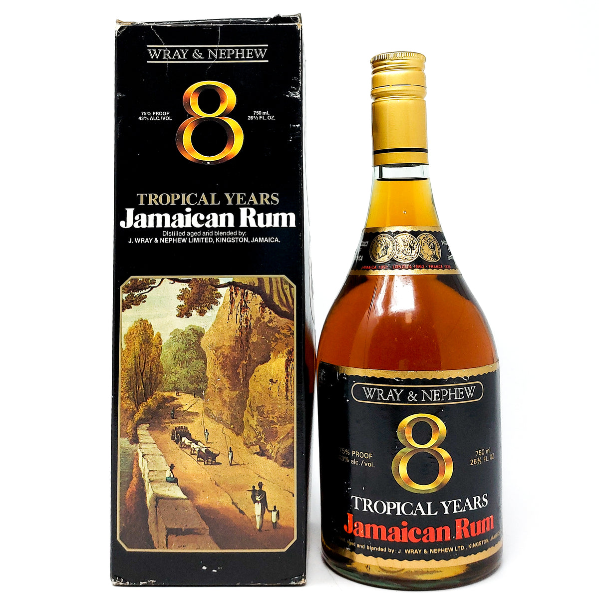 Wray & Nephew 8Yr Jamaican Rum 43% ABV | Old & Rare Whisky